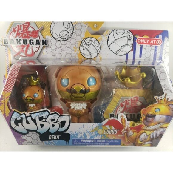 YUGIOH | Toys | Bakugan Cubbo Deka Gold Target Exclusive Set Jumbo ...